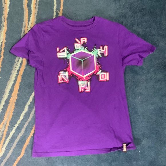 Shirts & Tops | Fortnite Kevin The Cube Runes Tshirt Nwt | Poshmark